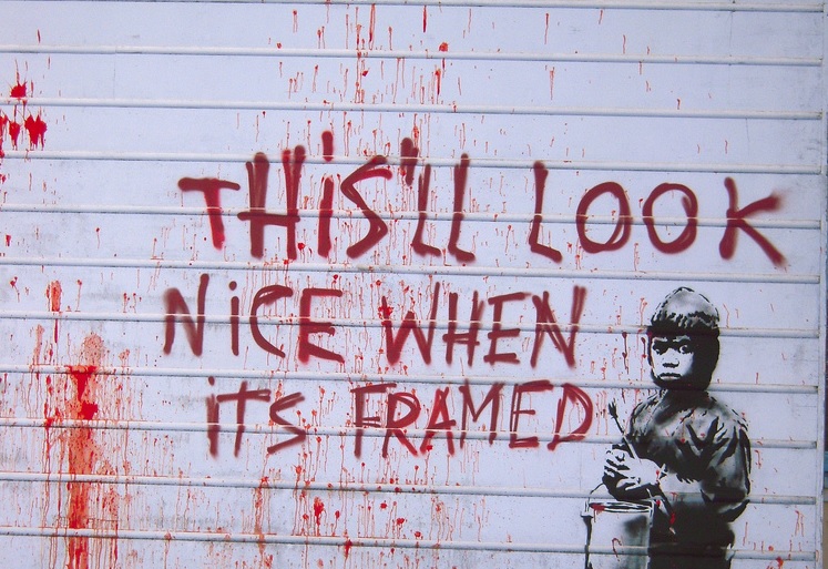 O caso dos murais de Banksy em Detroit - IDEA